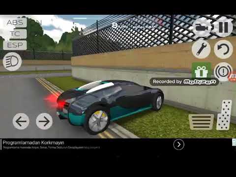 Extreme car diriving simulator 1 inci bölüm sessiz video bugatti veyron ve hummer h3 jeep
