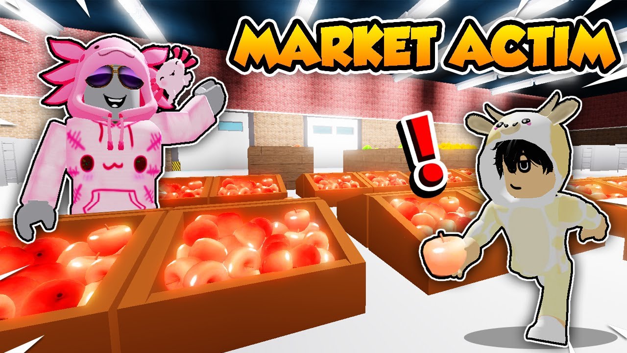 KENDİ MARKETİMİ AÇTIM!! | Build a Market Tycoon | Roblox Türkçe - YouTube