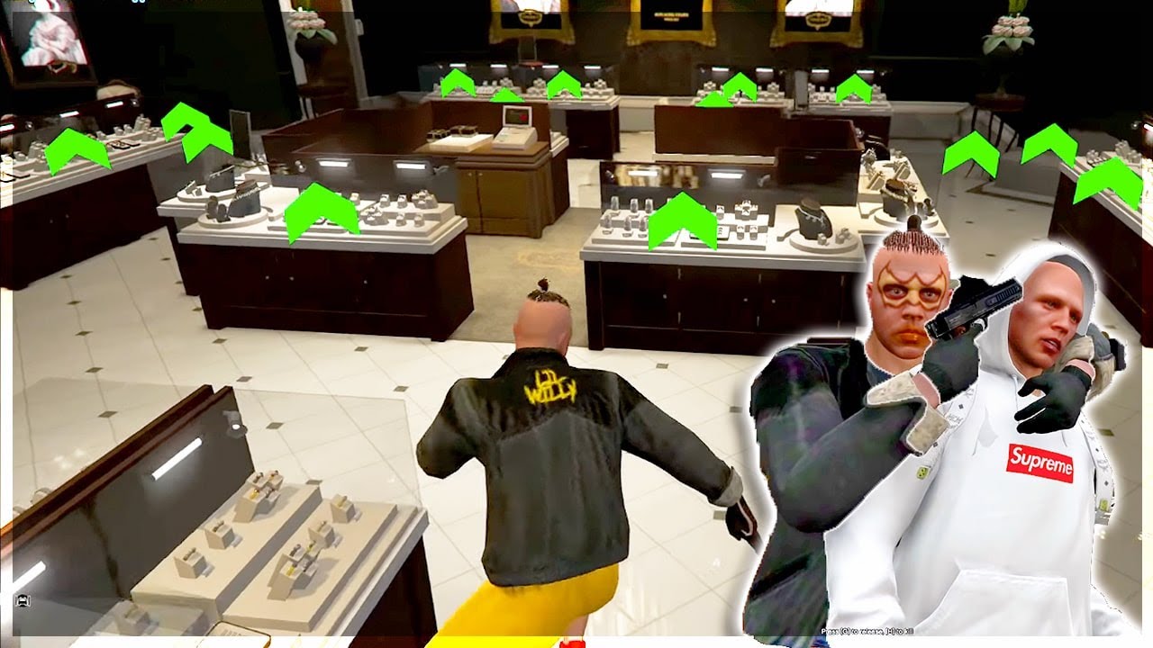 GTA 5 Roleplay | The WORST Jewelry Store Robbery! DON DADA RP #4 - YouTube