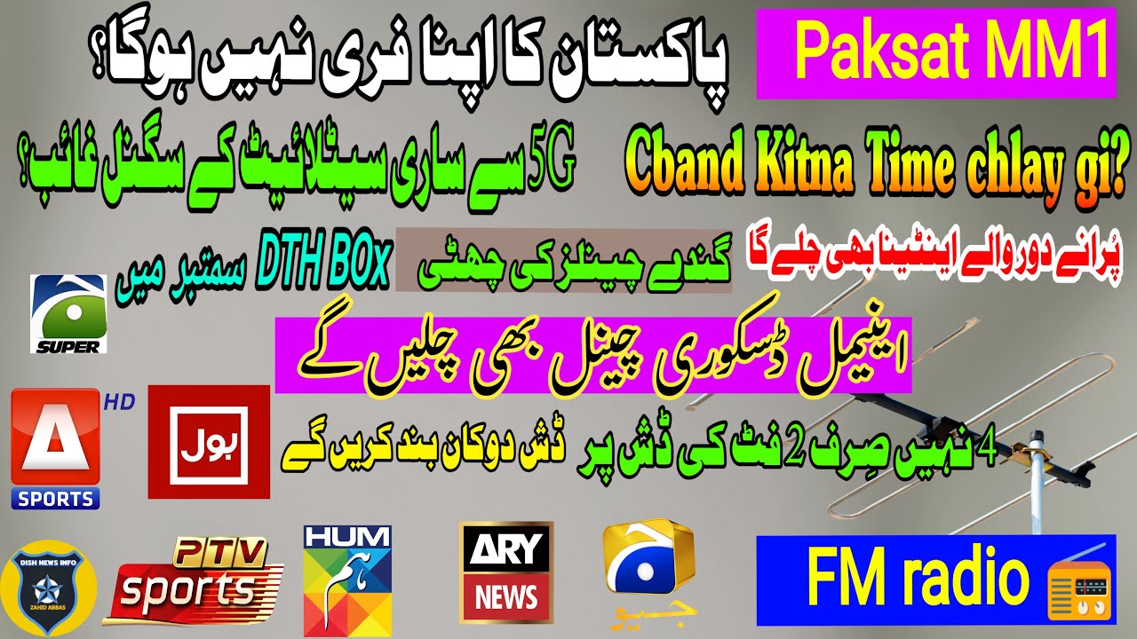 Paksat1R Bye bye Paksat MM1 latest update | Pakistan DTH| Paksat latest ...