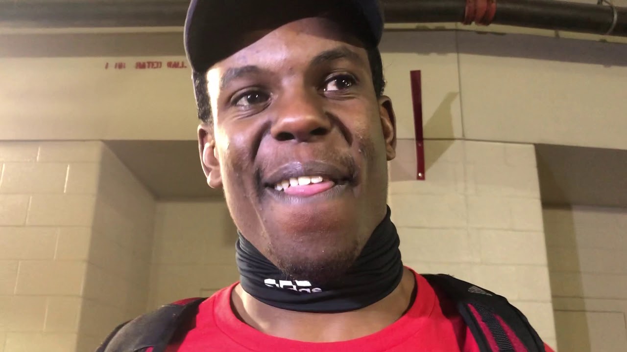 Louisville's DeVante Peete after Music City Bowl win - YouTube