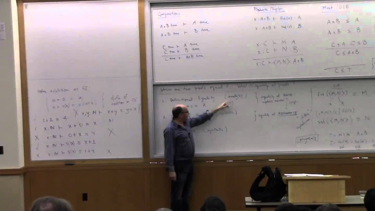 Type Theory Foundations 1.2 — Robert Harper - YouTube