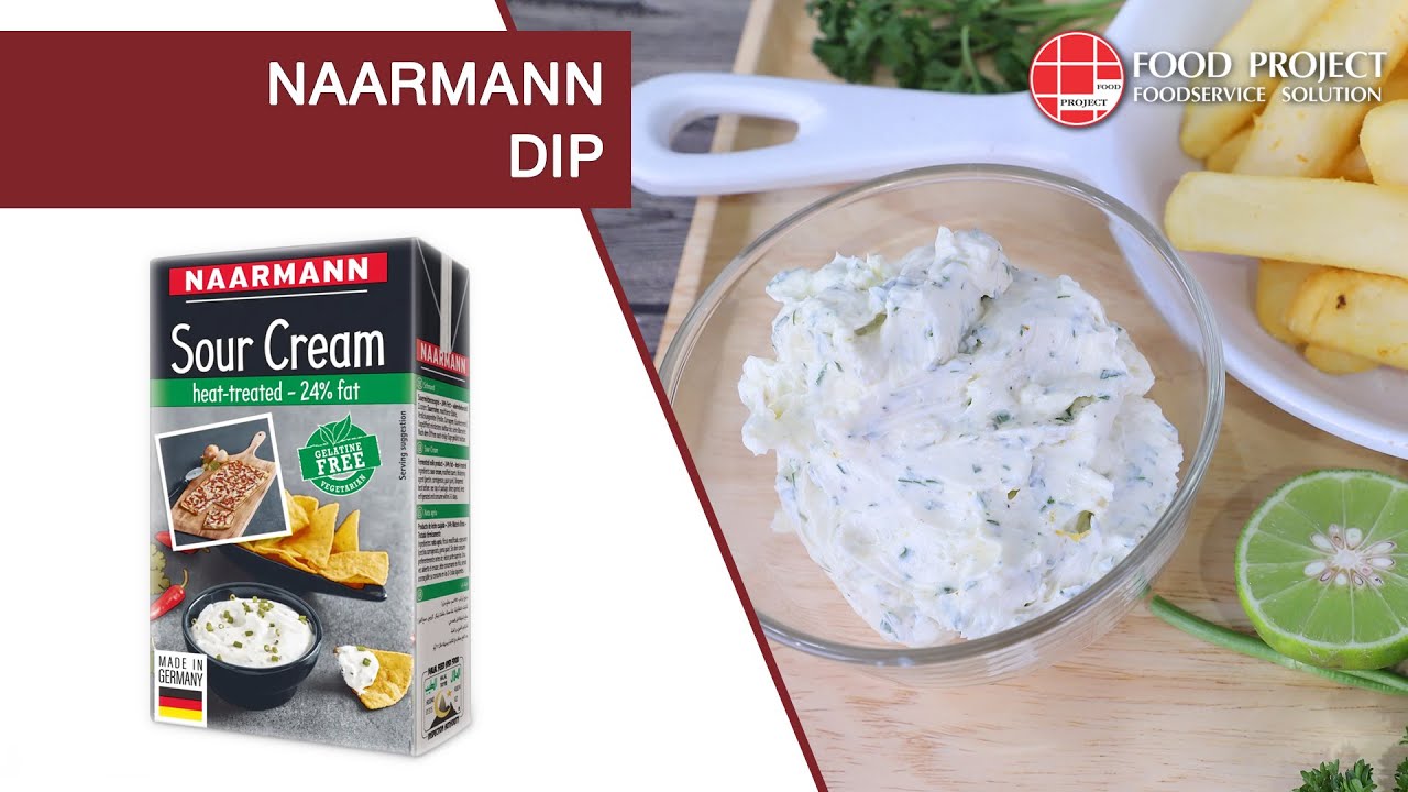 Sour cream ตรา NaarMann (ซาวครีม ตรา นามาน สินค้าคุณภาพจากเยอรมัน ...