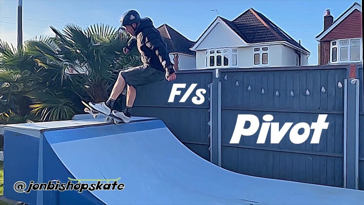 Learn to Frontside Pivot on a Skateboard on a Mini Ramp - YouTube