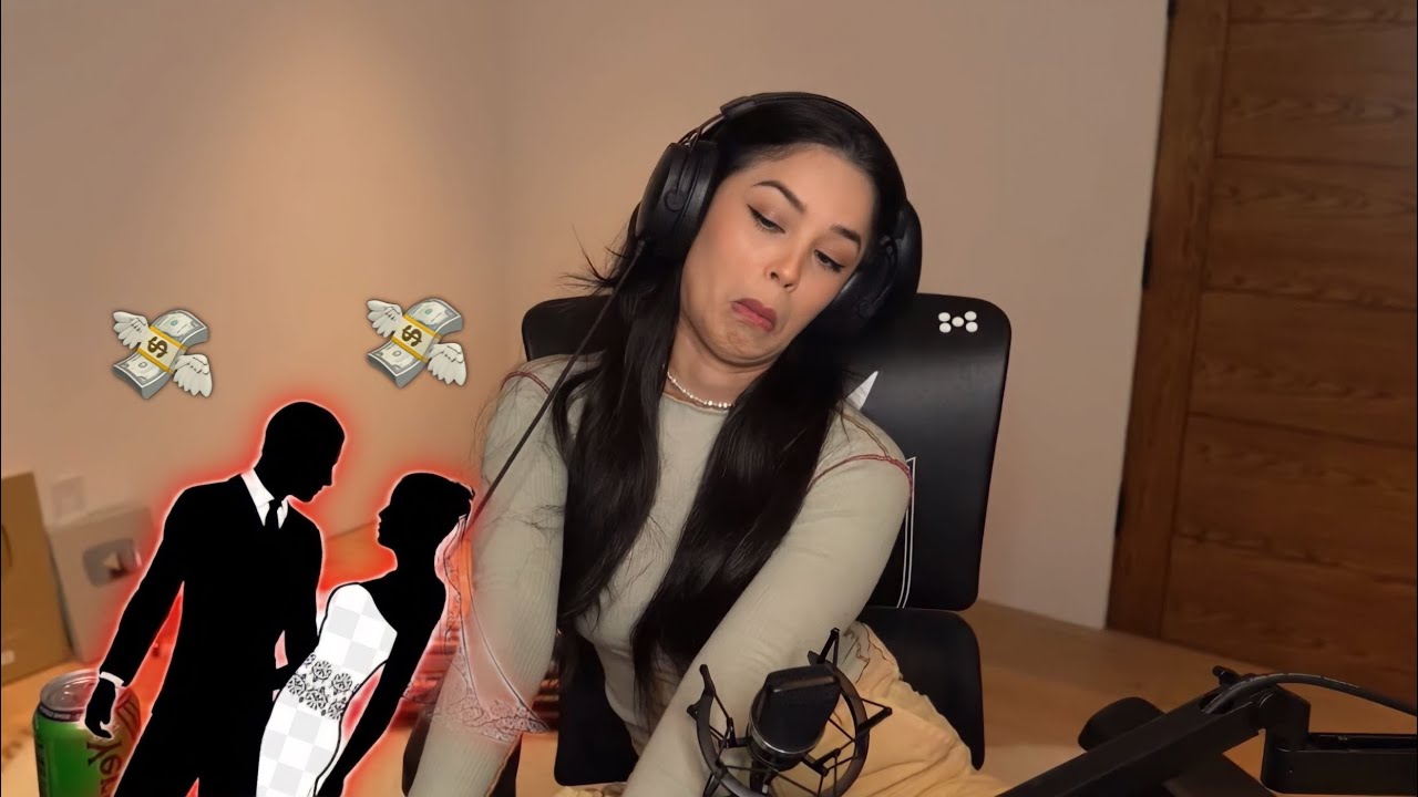 Valkyrae leaked her Wedding Gift for Wendy and Abe - YouTube