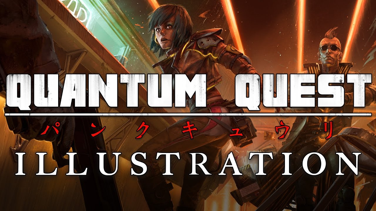 Creating Quantum Quest: Illustration - YouTube