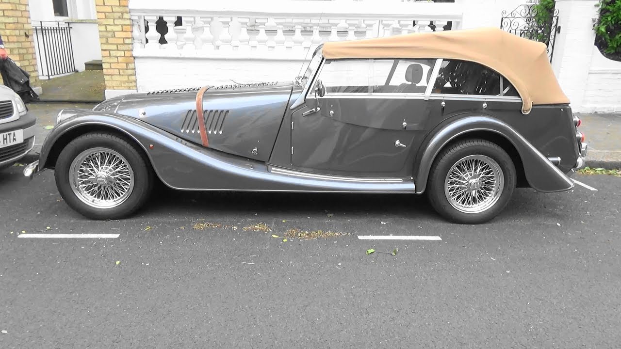 Morgan Roadster 3.7 V6 4 Seater - London - YouTube