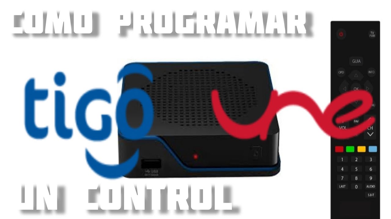 Como programar un control de TIGO UNE 2021 - YouTube