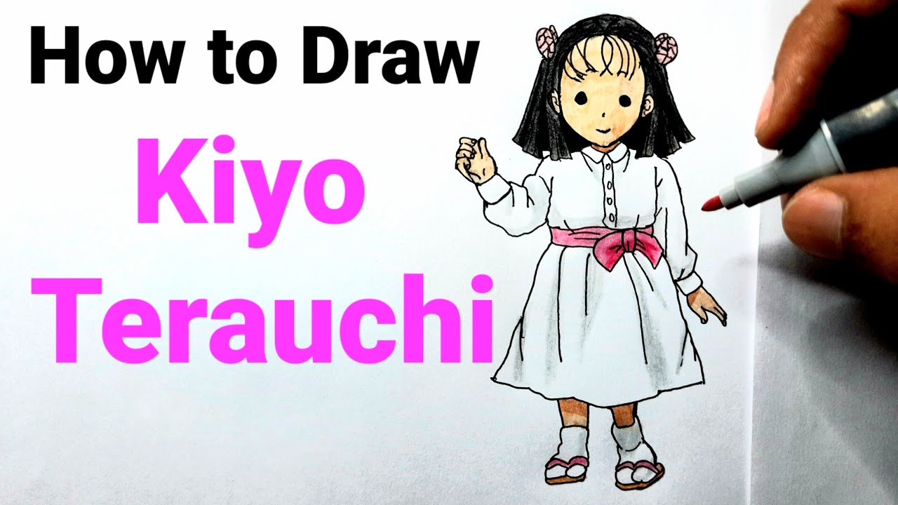 How to Draw Kiyo Terauchi |Anime Drawing | Demon Slayer - YouTube