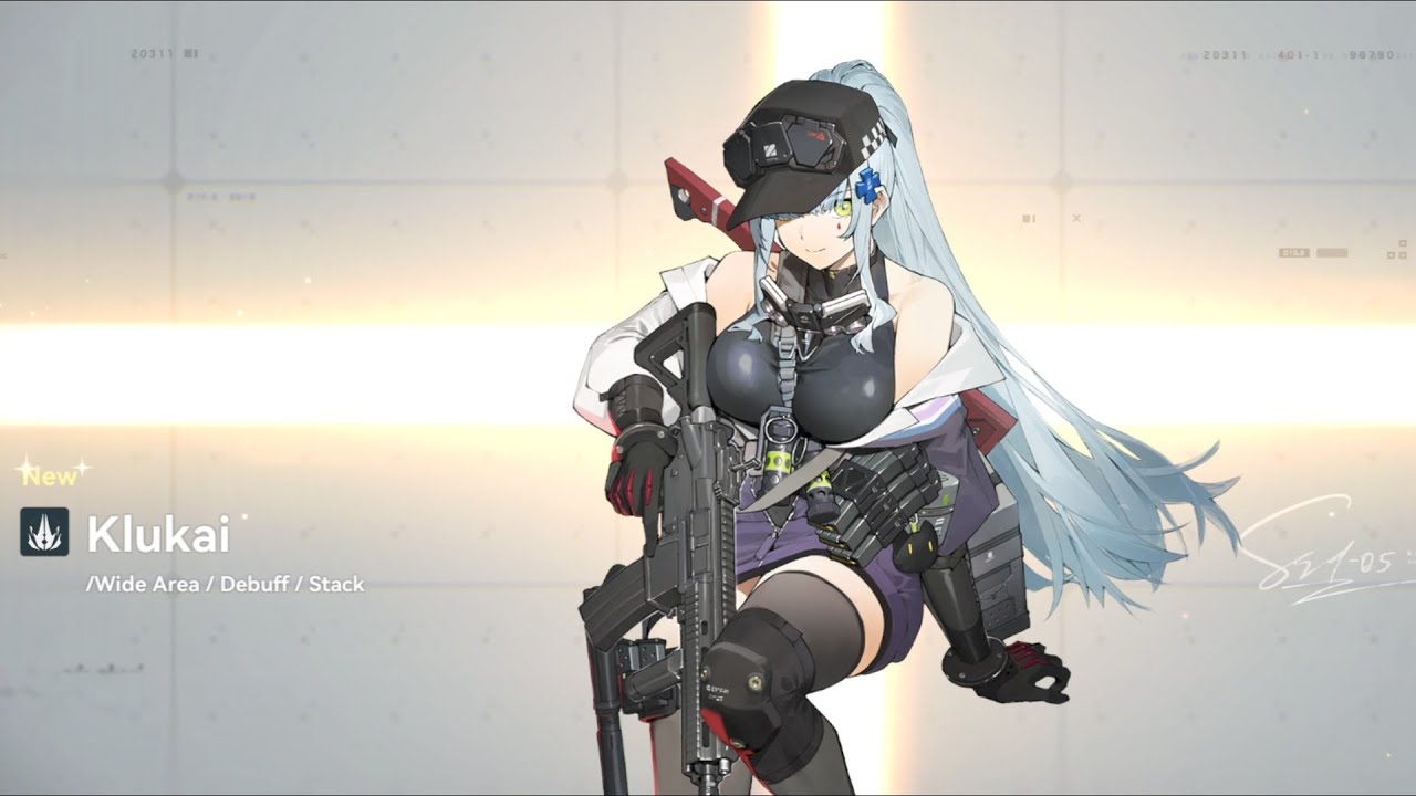 Girls Frontline 2: Elixium - Klukai Banner Pulls & Standard Banner ...