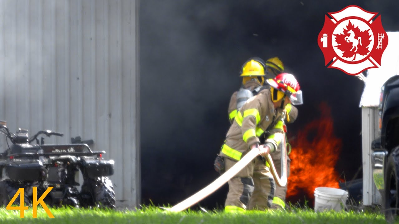 Pre-Arrival - Vehicle Fire - C-K Fire, 10706 Sinclair Line, 10/15/2019 ...