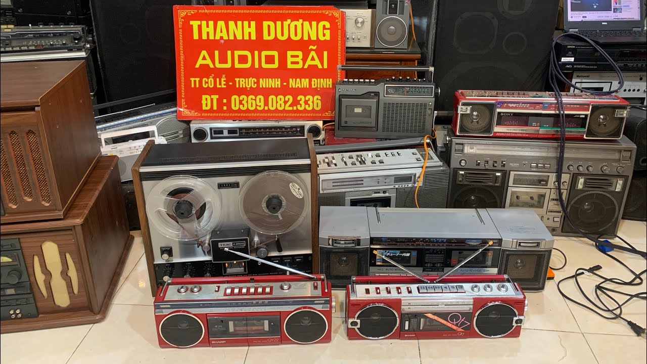 Đầu băng cối TEAC A-2500. Cattsete Sharp QT22. Lh:0369082336 - YouTube