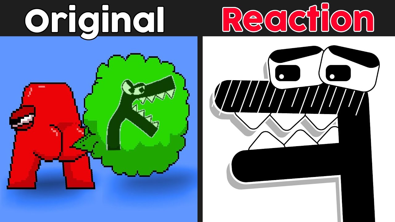 REAL LIFE VS ORIGINAL | The Craziest Version Alphabet Lore in REAL LIFE ...