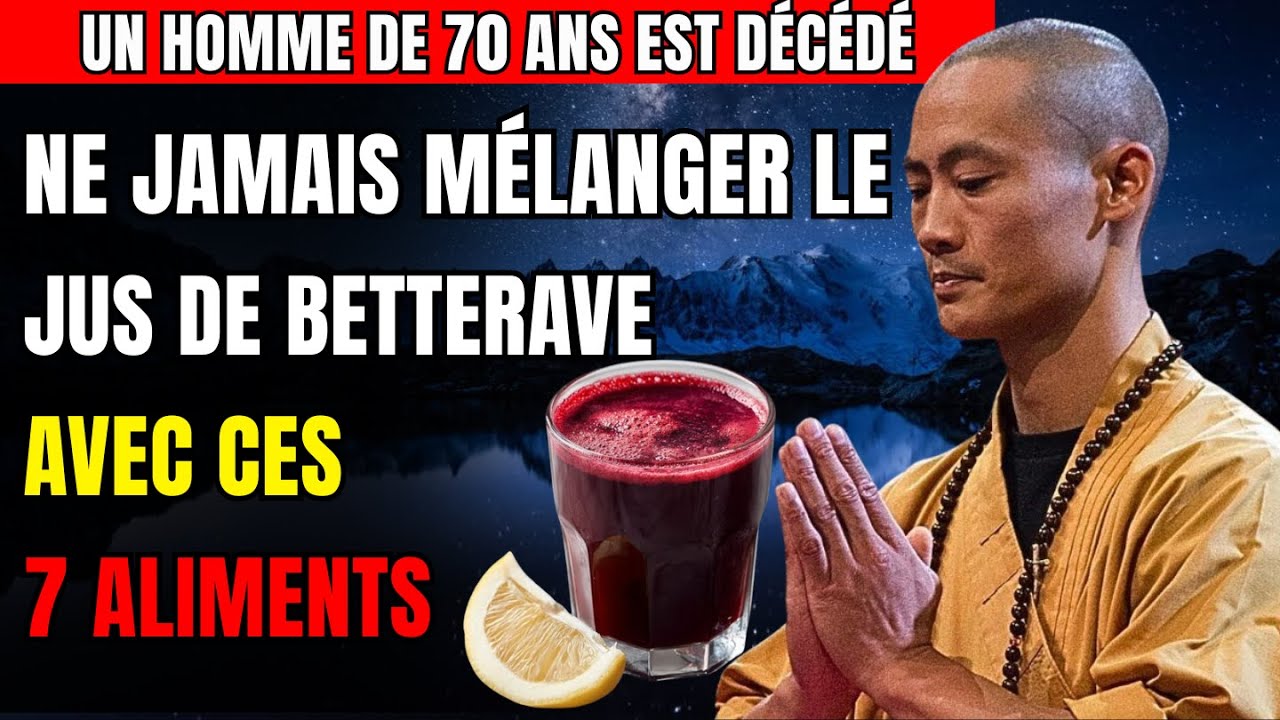 Plus de 60 Ans ? Ne Buvez Jamais du Jus de Betterave Avec Ces 7 ...