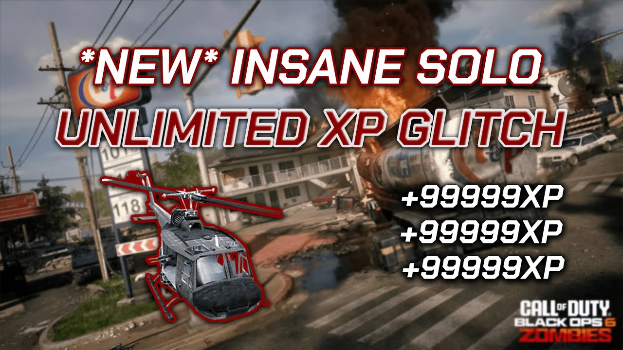 *NEW* INSANE Chopper Gunner UNLIMITED XP GLITCH | Black Ops 6 - YouTube