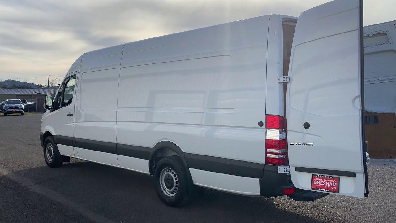 2017 Mercedes-Benz sprinter van widebody high roof 170 inch - YouTube