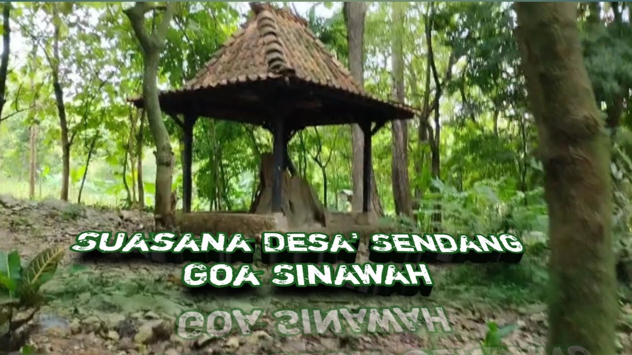 Suasana Desa' Sendang Goa Sinawah || Sumber Air Pegunungan - YouTube