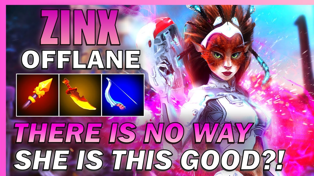 I cannot believe that ZINX OFFLANE can DOMINATE this hard using this ...