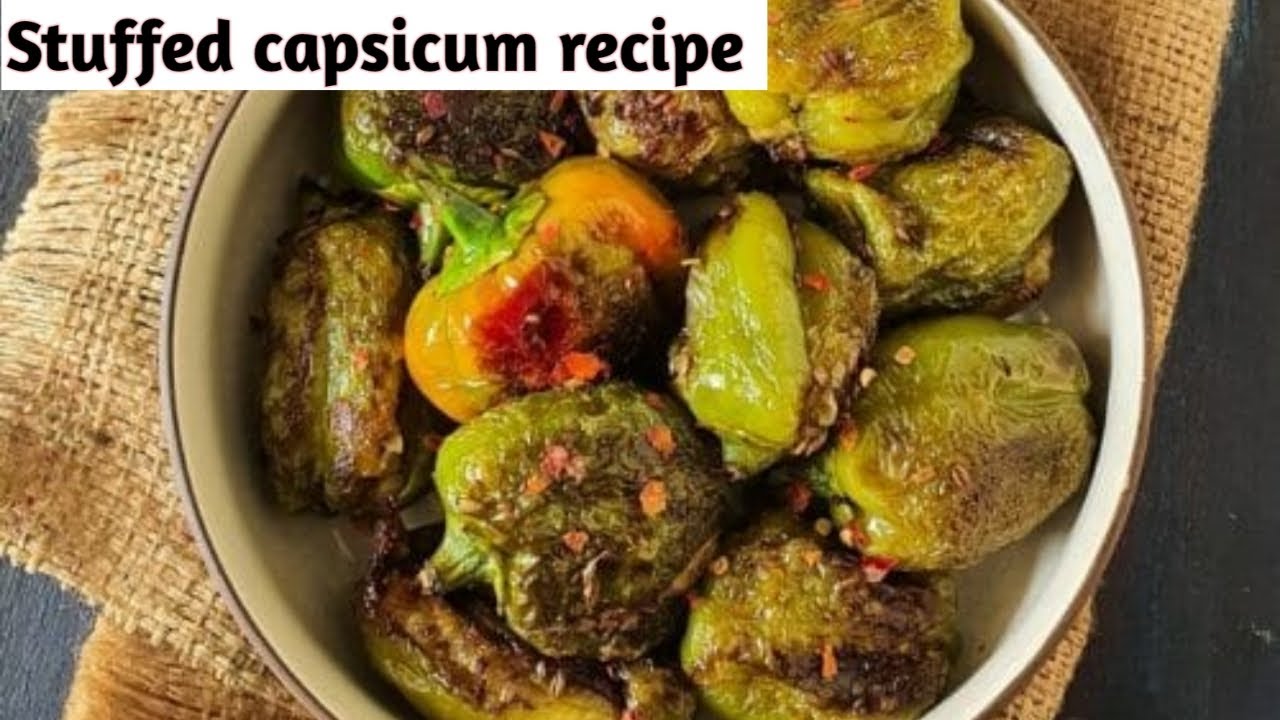 Stuffed shimla mirch recipe | भरंवा शिमला रेसिपी | capsicum recipe ...