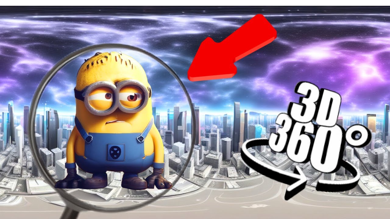 Find New Minions Despicable Me 4 Finding Challenge 360º VR Video - Most ...