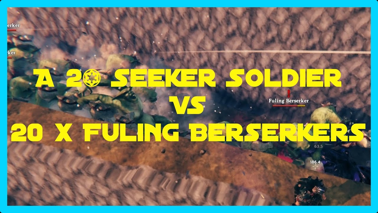 Valheim Mistlands: 20 Fuling Beserker vs A 2 star Seeker Soldier - YouTube