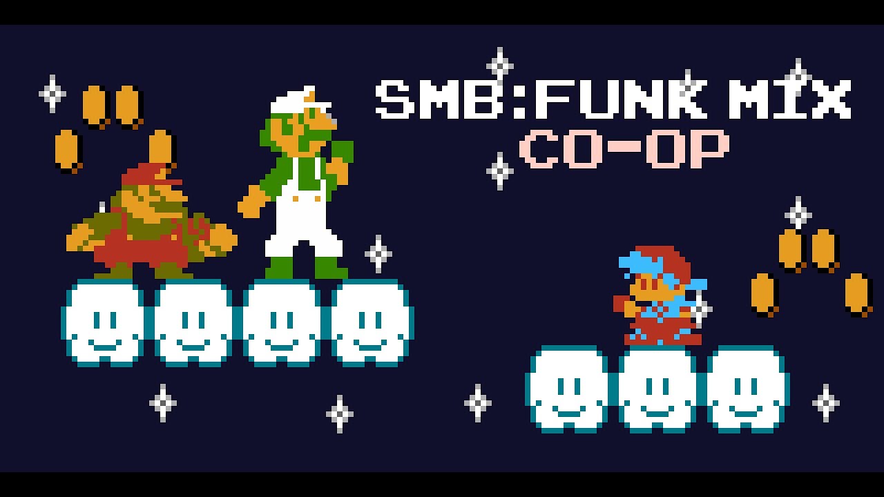 SMB Funk Mix Fan Song - Co-op Instrumental - YouTube