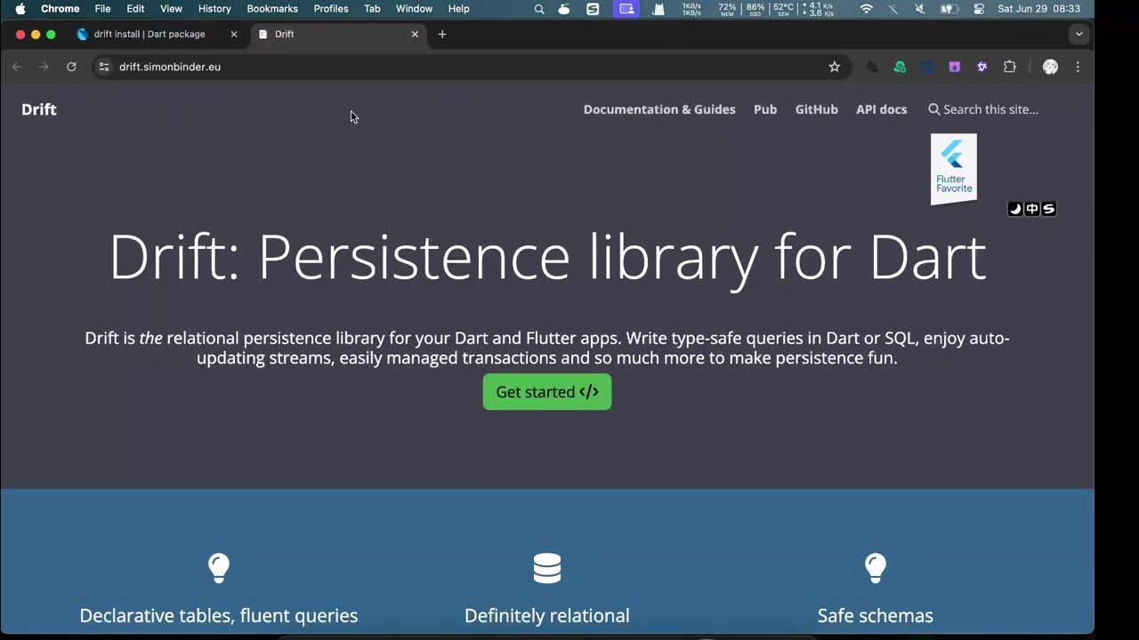 Flutter Drift Setup - YouTube