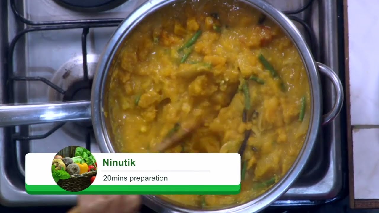 Nilutik- Squash with coconut milk - YouTube