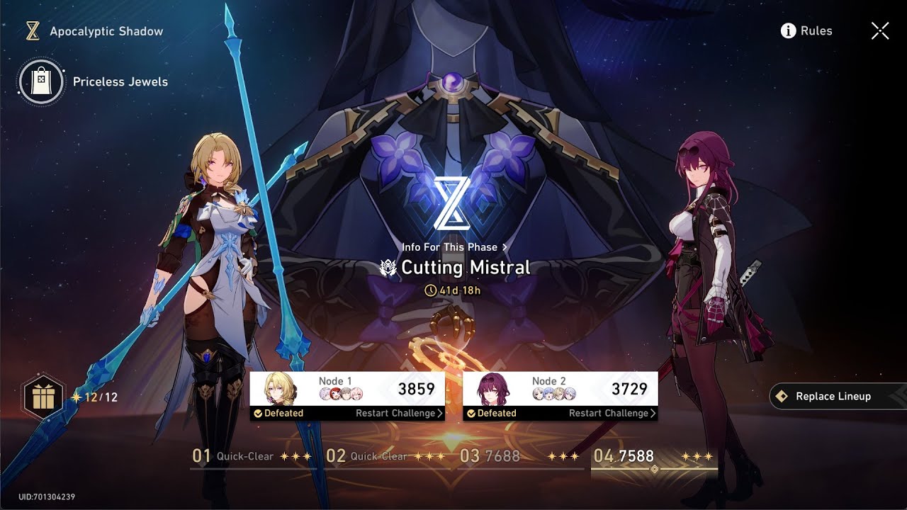 FAT FUCK IS HERE ! - Cutting Mistral - Apocalyptic Shadow 3.3 - Honkai ...