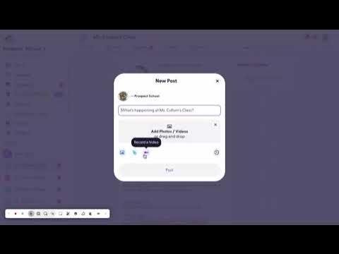 How to use Class Dojo school story and messages - YouTube