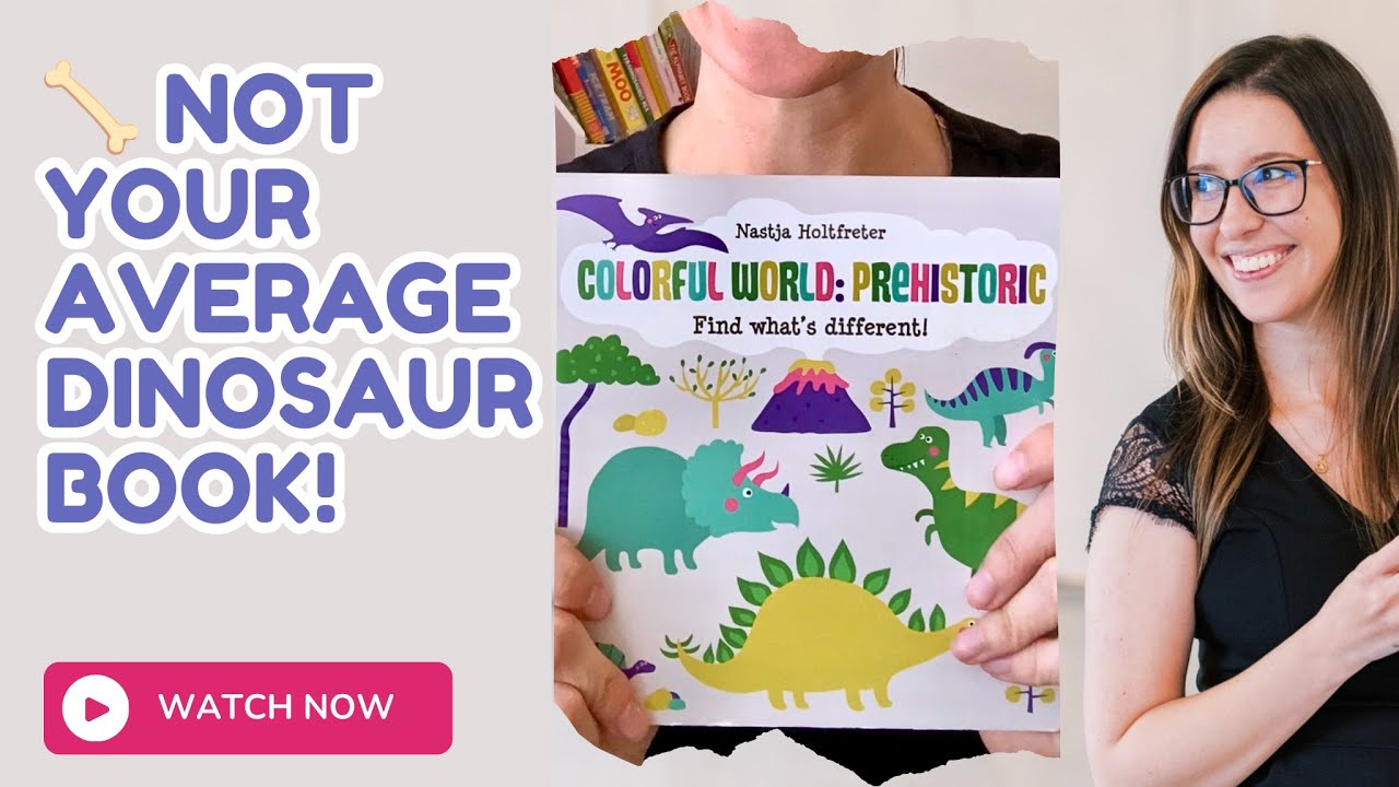 Colorful World: Prehistoric Review — A Dino Adventure for Kids! - YouTube