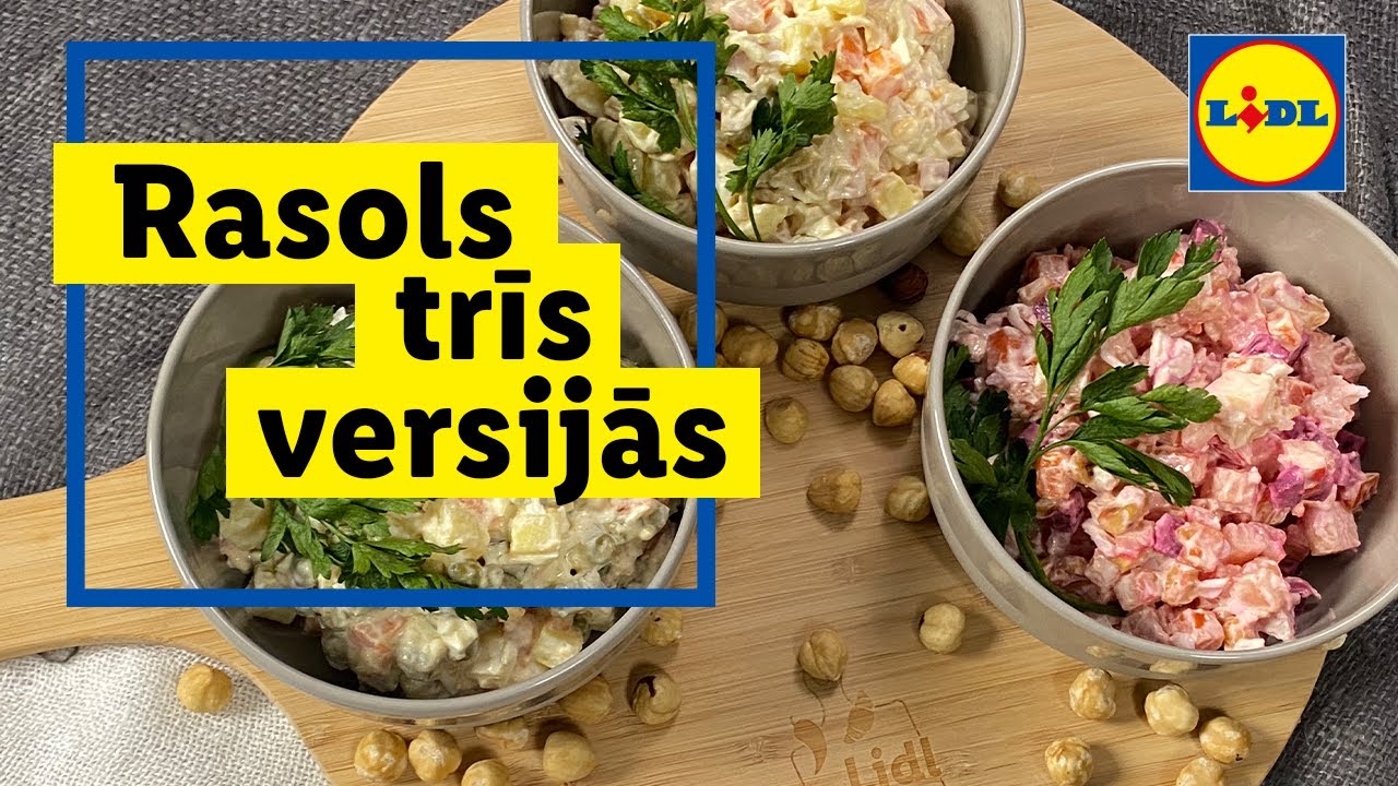 Rasols 3 versijās | Lidl Latvija - YouTube