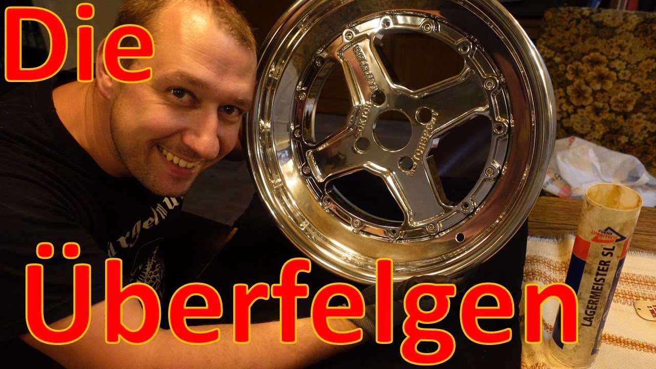 #10 Zusammenbau der Dreiteiler-Felgen und letzte Anprobe - Trabant 353W ...