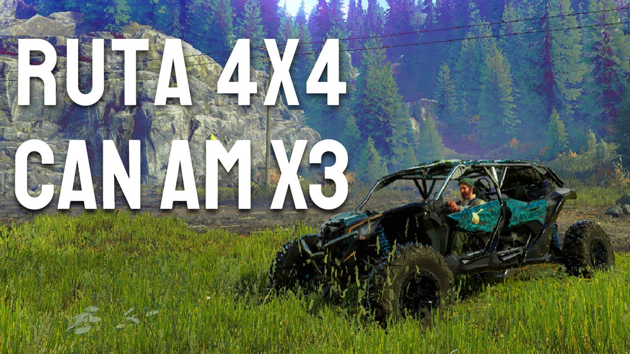 RUTA EN CAN AM X3 | SNOW RUNNER - YouTube