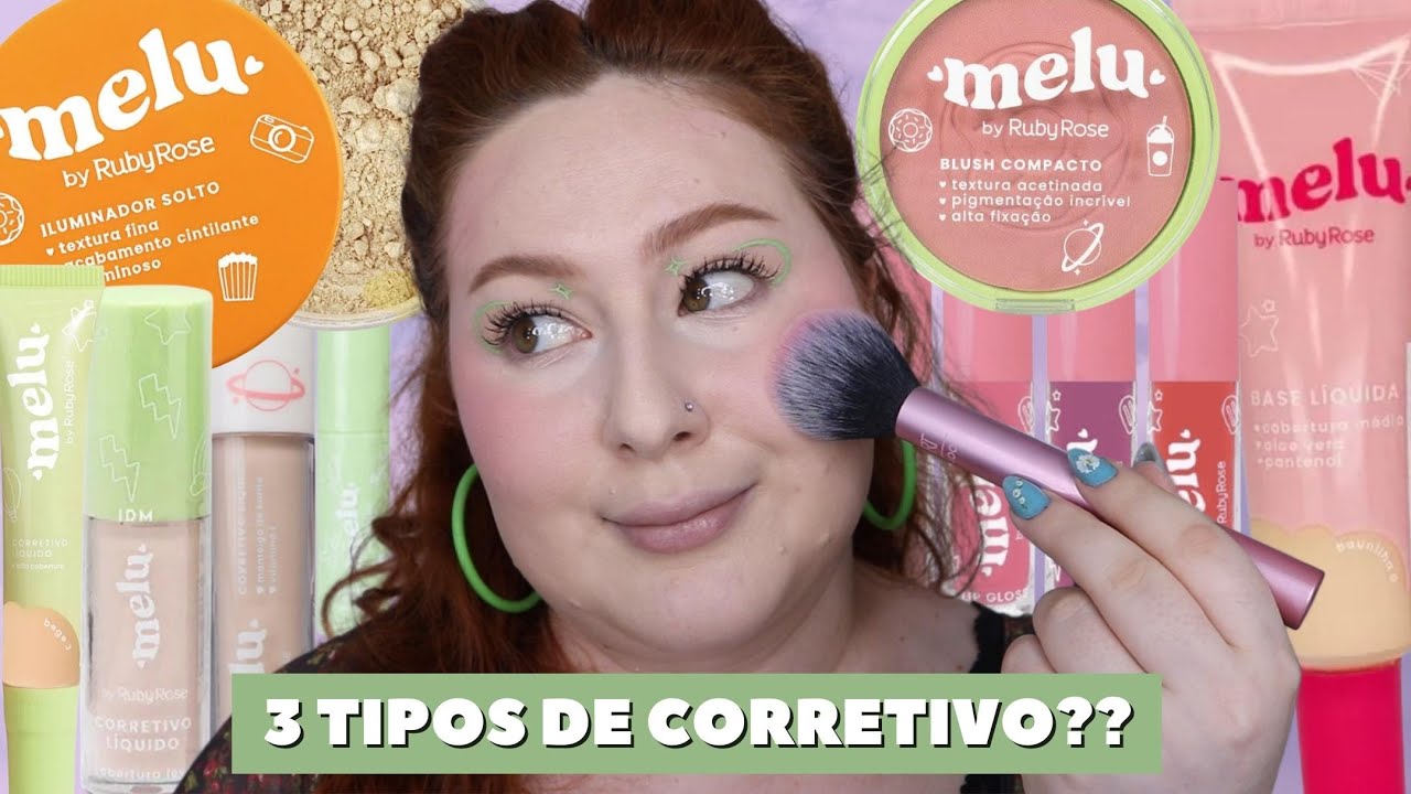 MAKE COMPLETA USANDO SÓ MELU! - YouTube