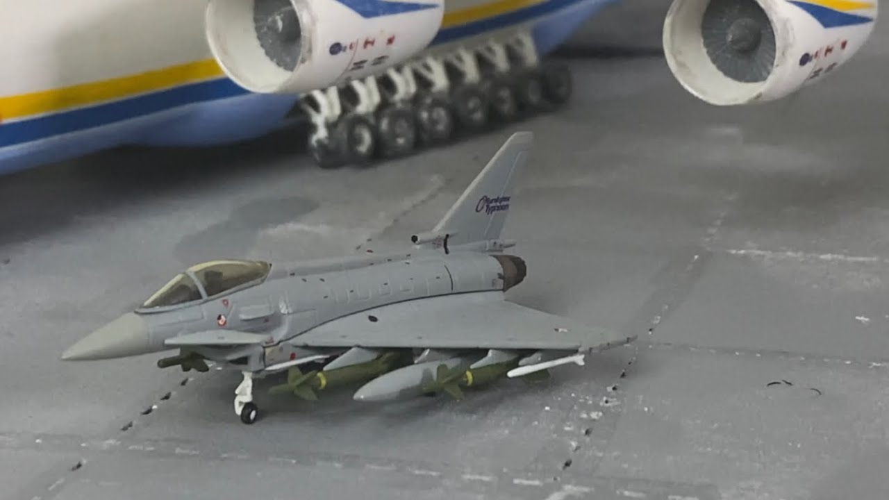 My scale aircraft model collection - YouTube