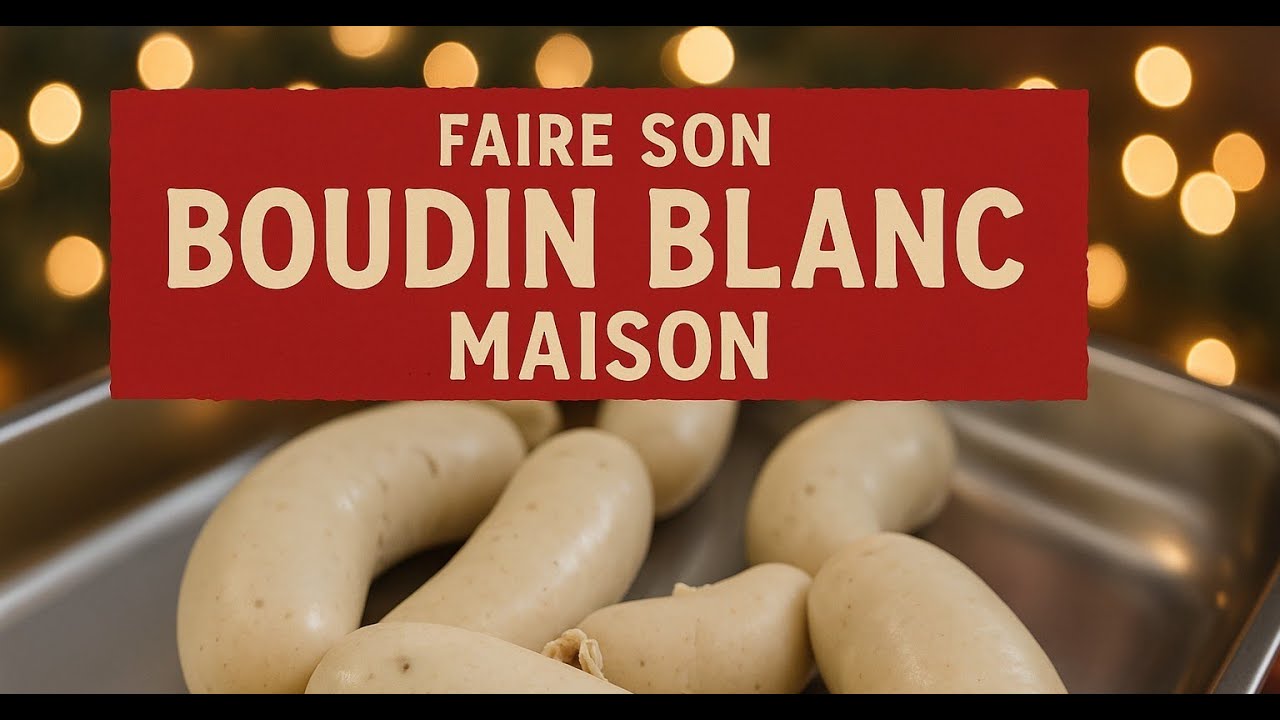 Boudin Blanc Maison Sans Boyau