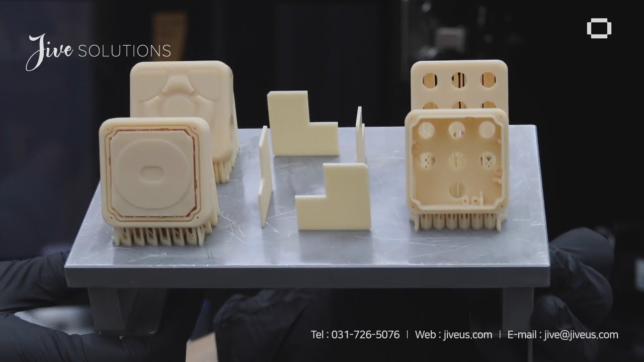 자이브솔루션즈_3D 프린터_D4K Pro-Underwater Audio - YouTube