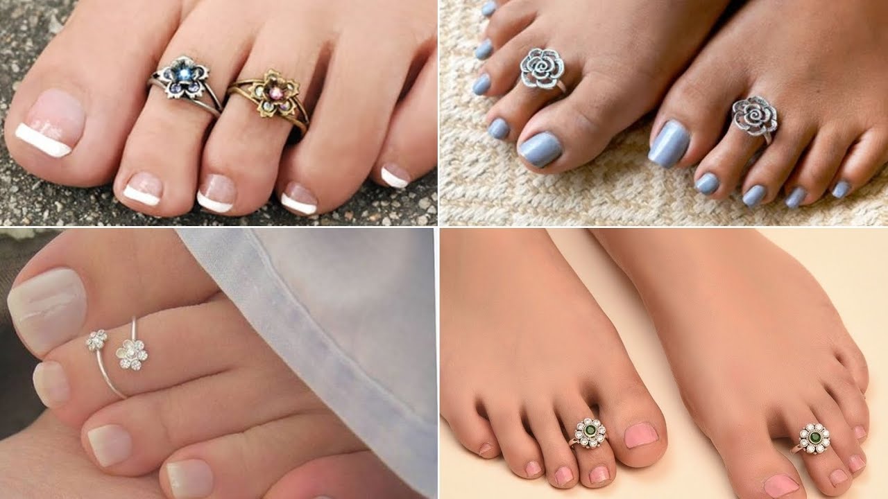 Beautiful Silver toe rings | Unique designs | 925 Silver Every day use ...