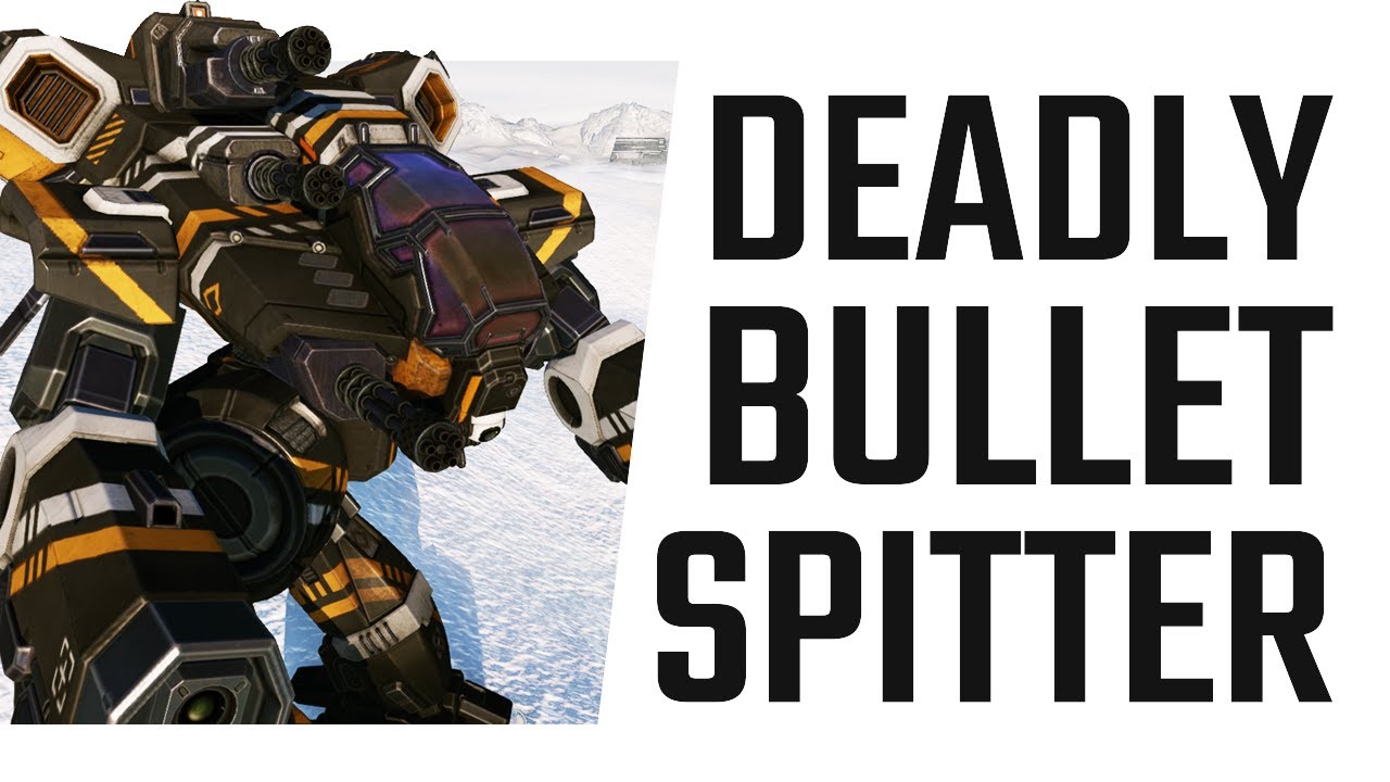 Rotary Autocannon Bullet Spitter - Marauder RAC2 Build - Mechwarrior ...