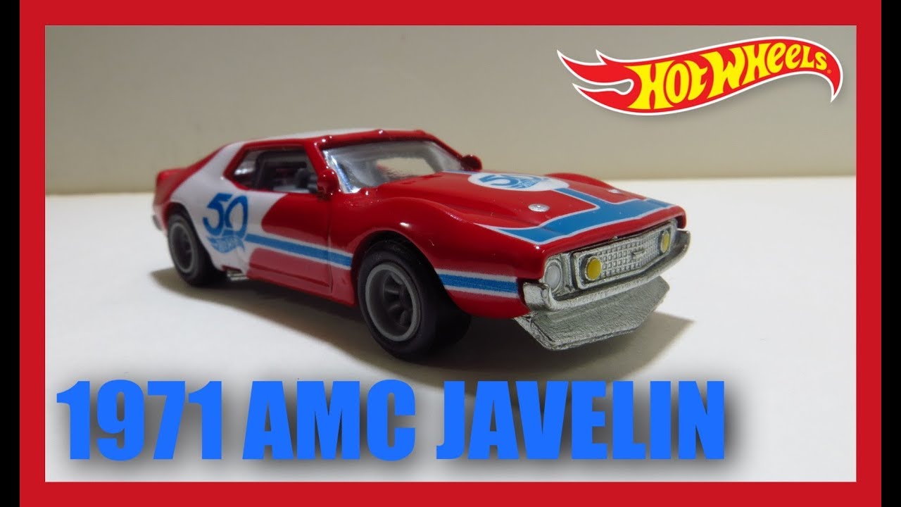 Hot Wheels '71 AMC Javelin AMX / 50th Favorites - YouTube