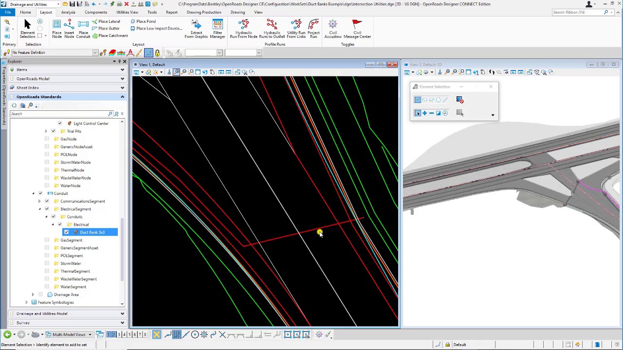 Modelling a Duct Bank - YouTube