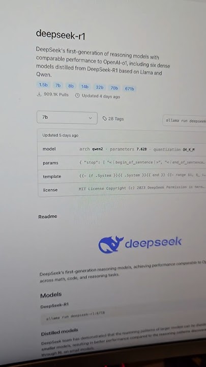 DEEPSEEK-R1 disponible en Cursor y Ollama #ia #deepseek #ollama #cursor #programacion # ...