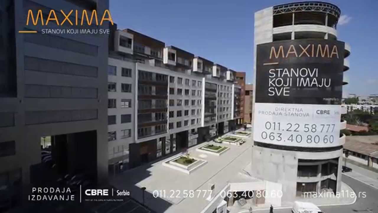 Centar Maxima Blok 11a Beograd - YouTube