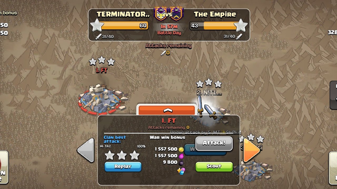 Perfect War Attack Strategy 💥 | Clash of Clans TH18 3 Star Attack | COC ...