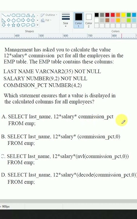 ORACLE SQL MCQ Question with answer | Oracle Interview Questions | SQL Interview Question - YouTube
