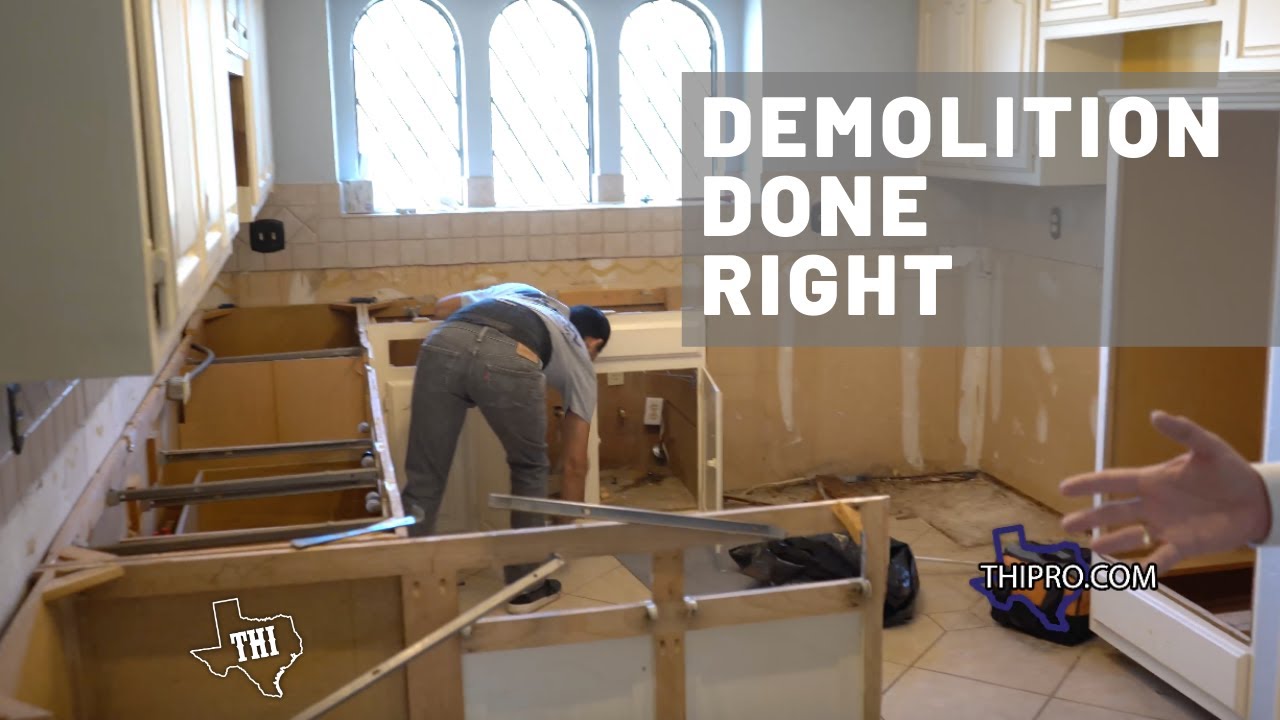 Remodeling Demolition Done Right - YouTube
