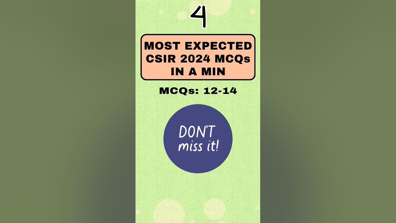 CSIR 2024 Expected Questions | Affinity Chromatography | Biodotcom | #Shorts #Ytshorts - YouTube