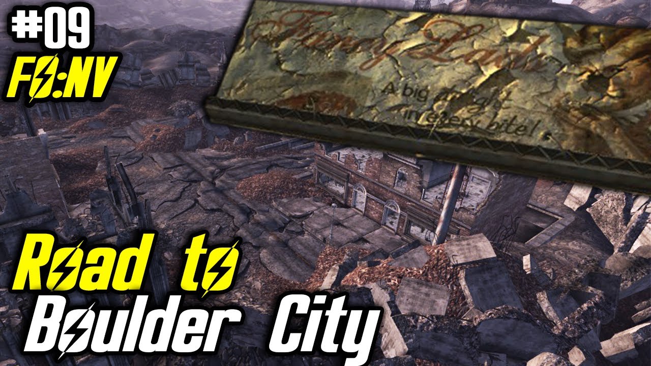 The Road to BOULDER CITY: Fallout New Vegas (pt.9) - YouTube