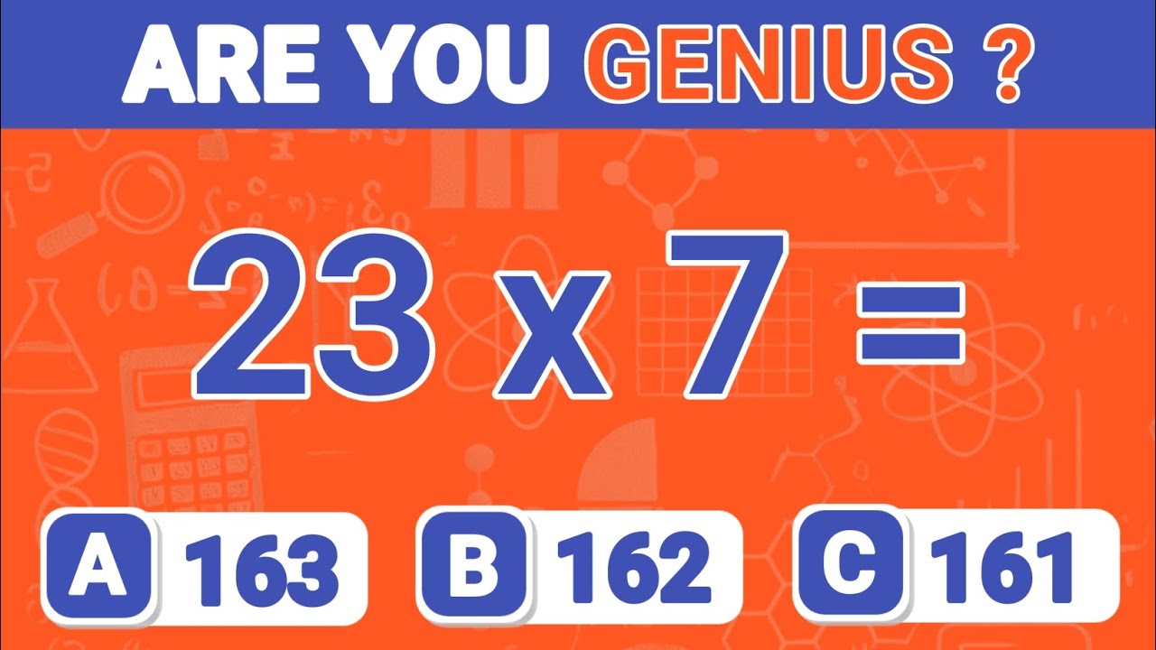 Are You Genius Solve This Math Problem | From Easy to Impossible Level ...